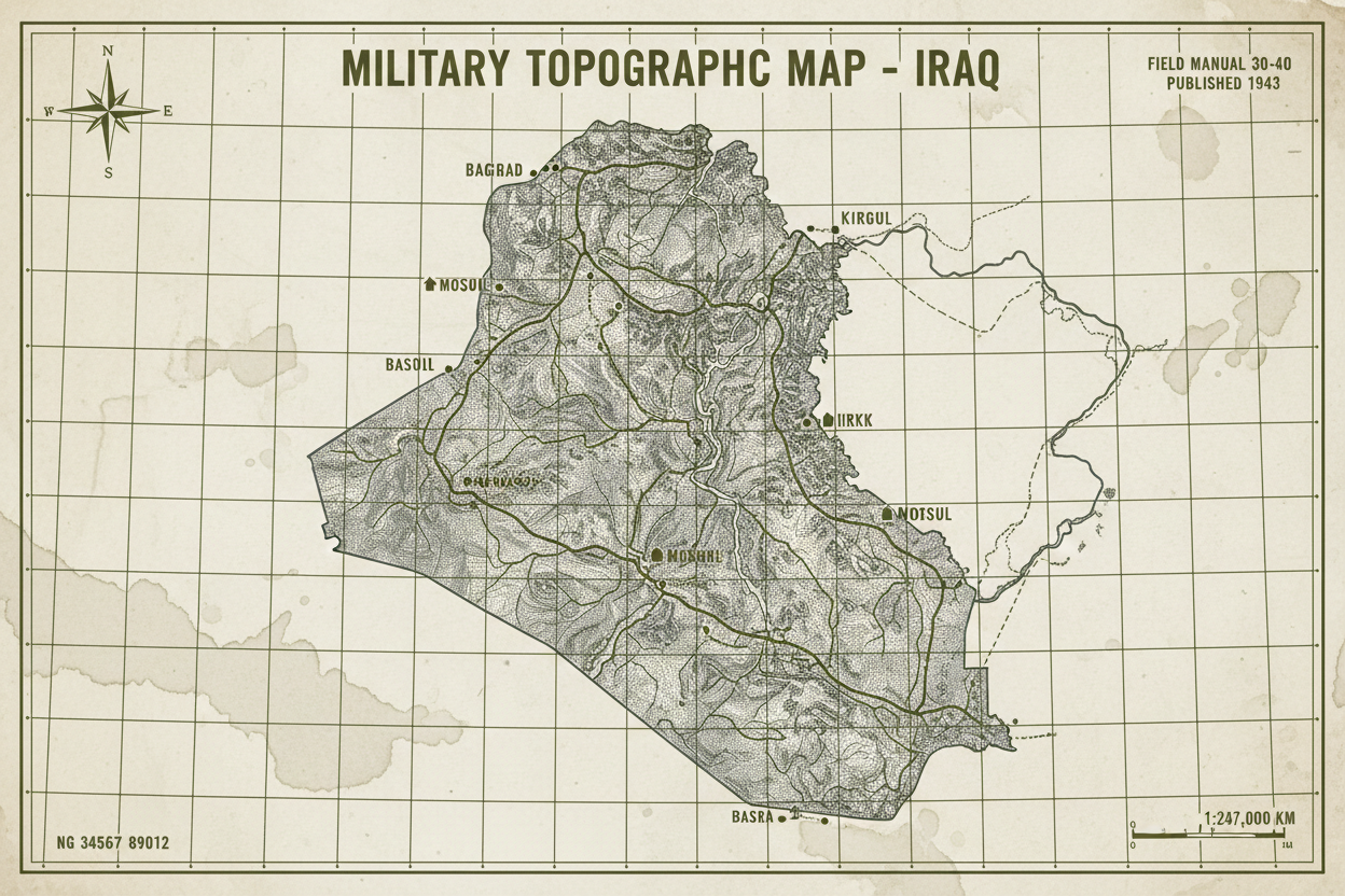 Iraq Operations Collection - Operation Telic Military Apparel | S&W ...
