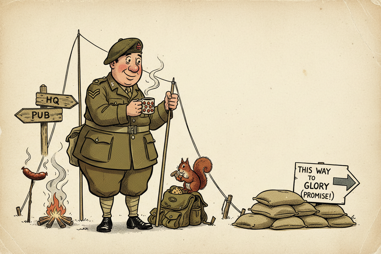 Military Humour Collection - British Army Funny Apparel - S&W Gallus ...